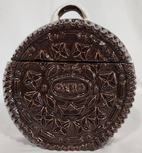 Vintage Misspelled Oero Cookie Jar