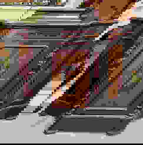 Alexander Roux Renaissance Revival Parlor Cabinet With Pedestal Top ...