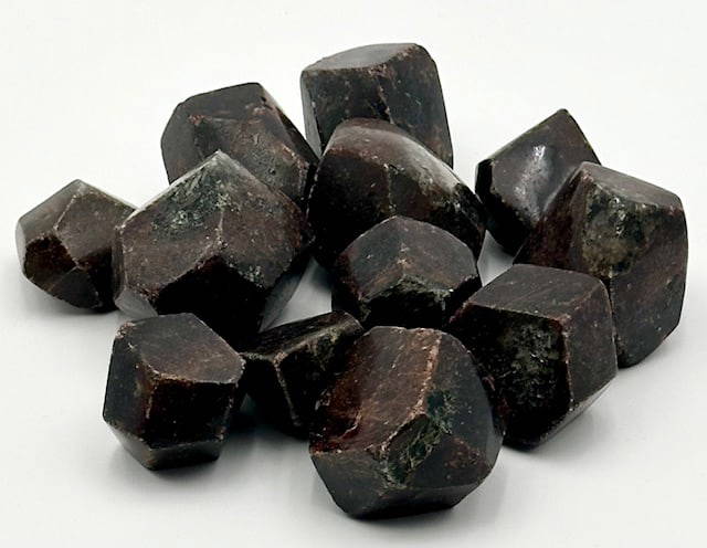 Collection Of Uncut Garnets Auction