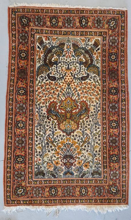 Hand Knotted Wool? Egyptian Rug Auction