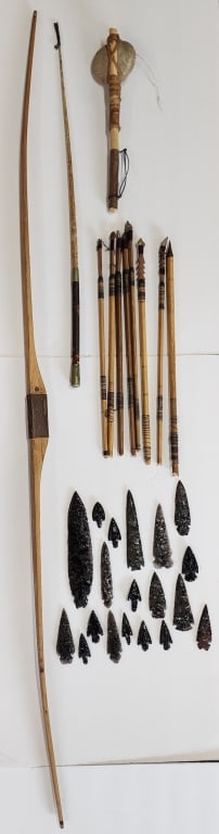 Collection Of Native American Tools Auction