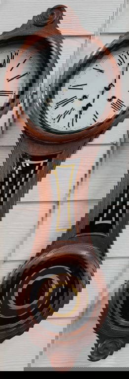 Vintage Figure Eight Wall Clock Auction