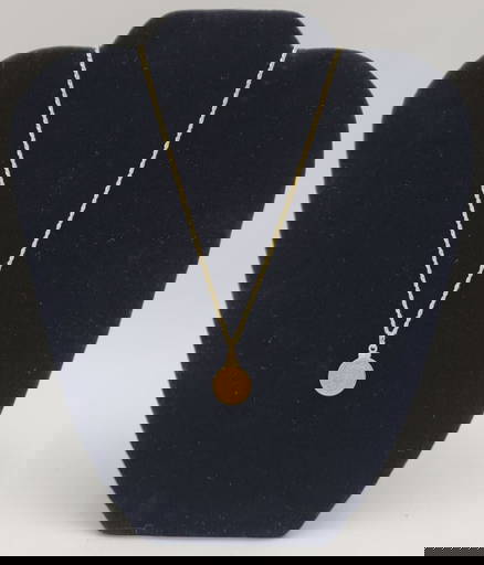 22k Chile 1 Peso Coin On 14k Chain 3.3g Tw