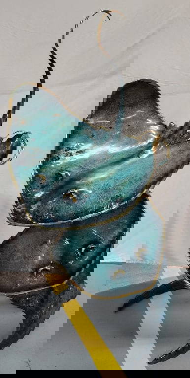 Unique Bronze Manta Ray Sculpture Signed Marius Auction