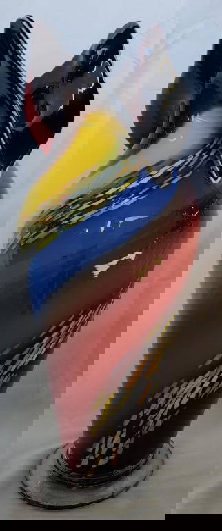 Handblown Essie Zareh Baijan Art Glass Vase Auction