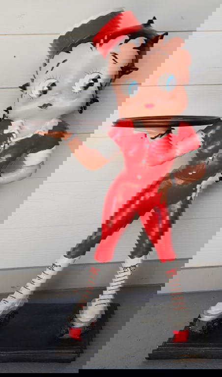 Betty Boop Car Hop Statue Auction