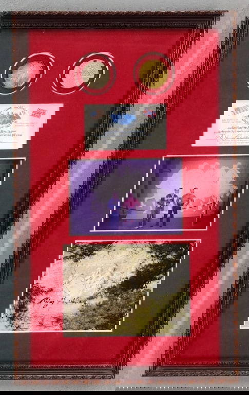 Autographed Ray Faulkner Stone Mountain Photo Auction