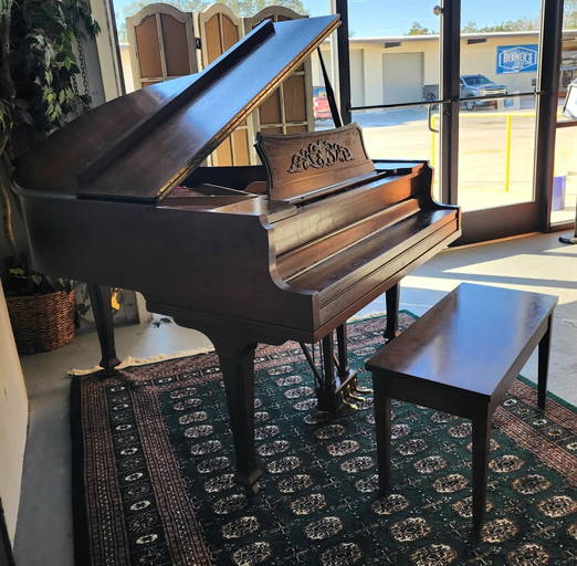 Vintage P.a. Starck Piano Co. Baby Grand Piano