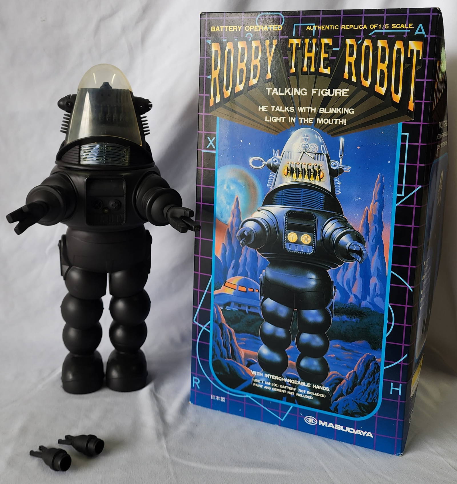 Masudaya Robbie The Robot Talking Model Kit - Aug 01, 2025 | Berner's ...
