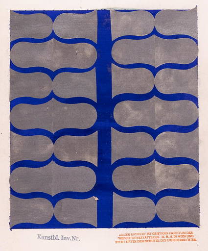 Wiener Werkstatte Pattern Sample