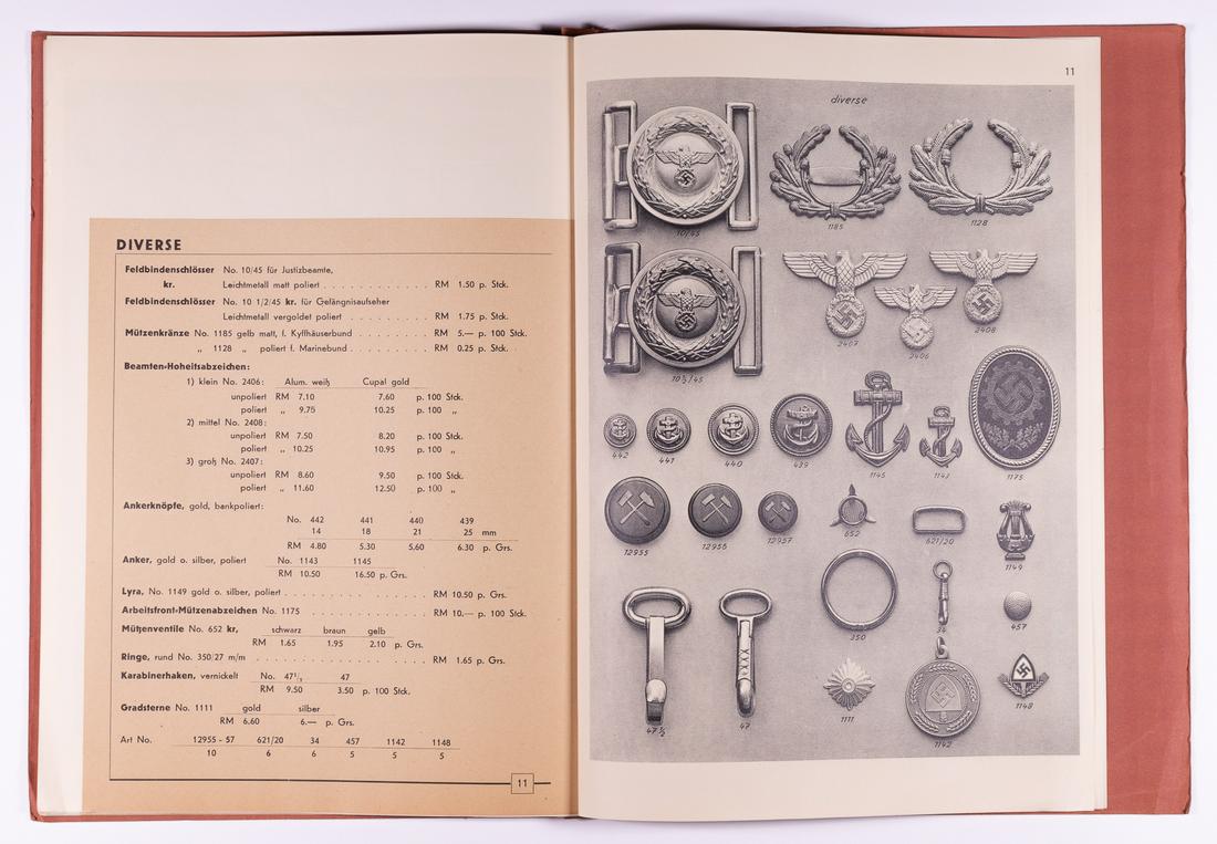 Wwii Paul Cramer Rzm Sales Catalog