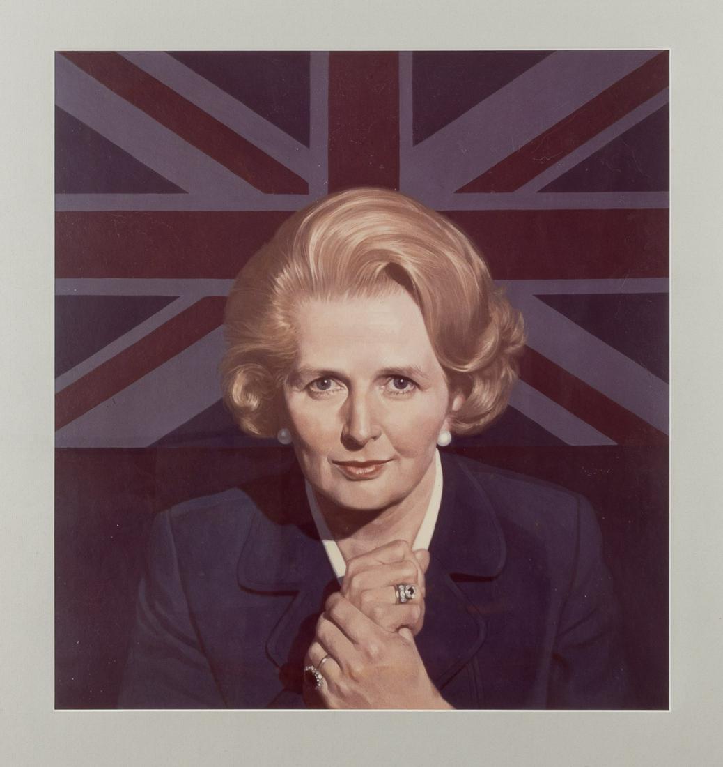 Margaret Thatcher Portrait