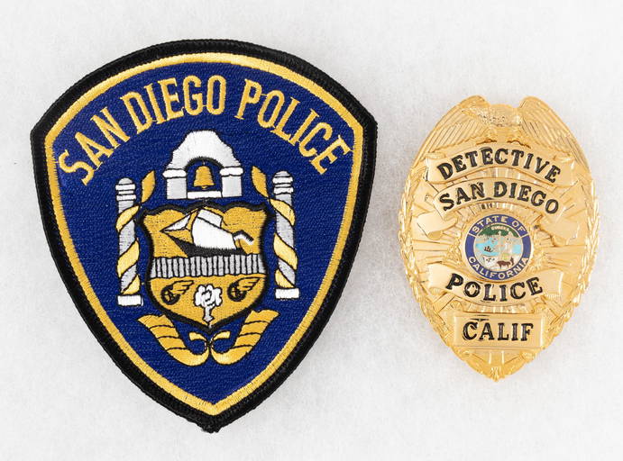 CALIFORNIA SAN DIEGO POLICE BADGES (#0409) on Feb 16, 2023 | Fairhill ...