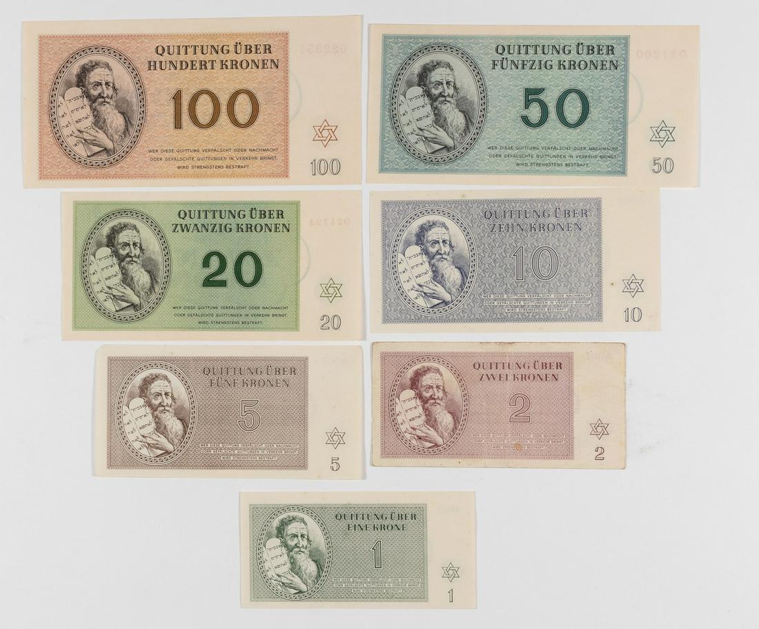 Wwii Theresienstadt Concentration Camp Money
