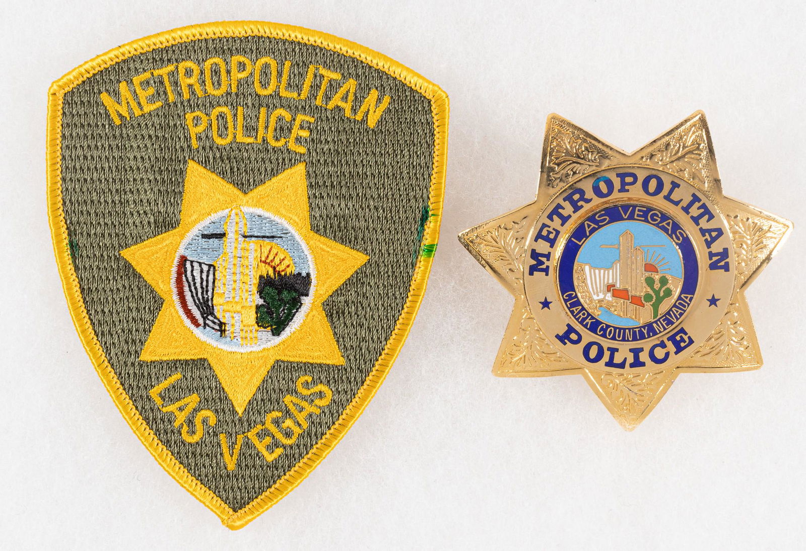Nevada Las Vegas Metropolitan Police Badge