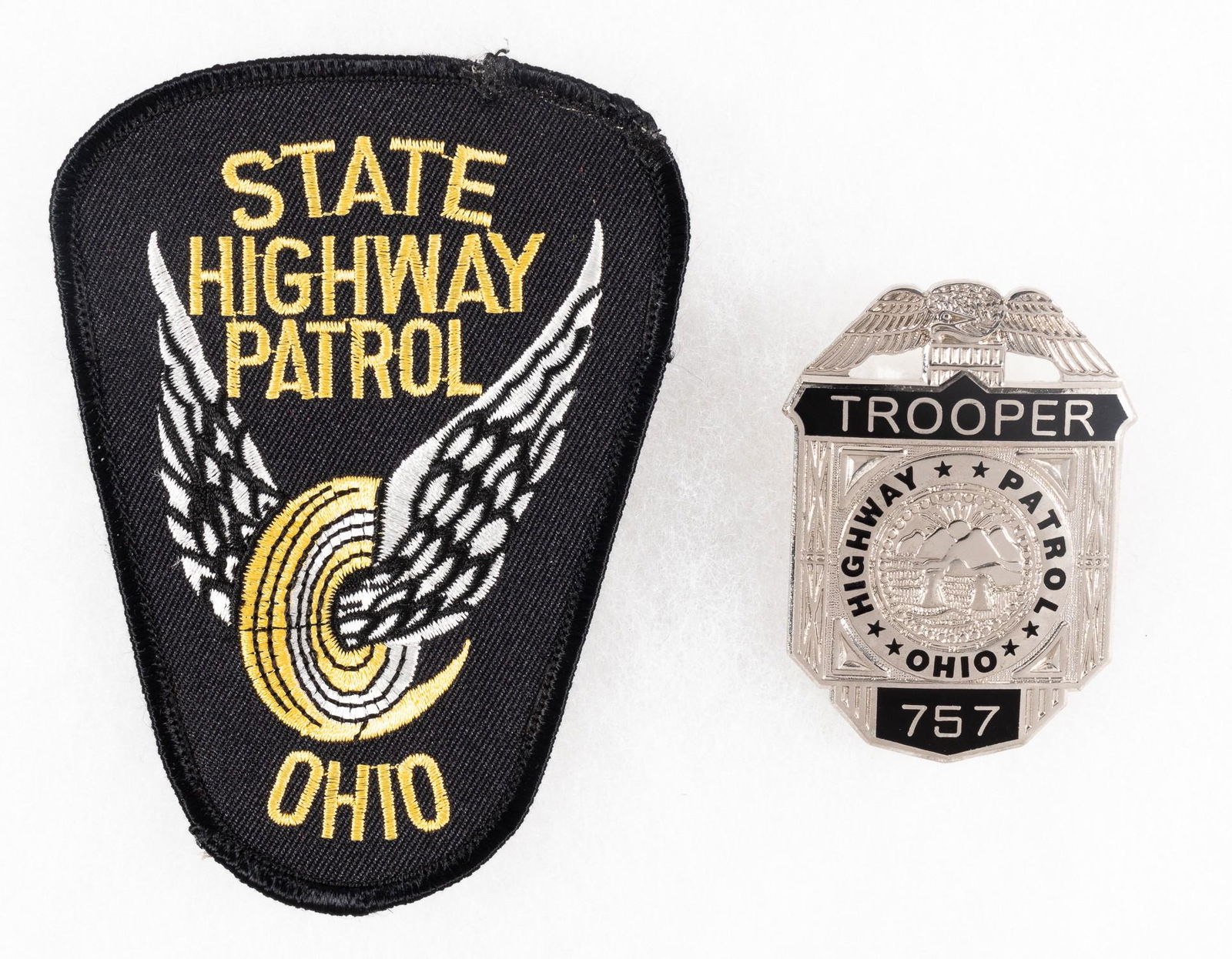 Ohio Highway Patrol Badge