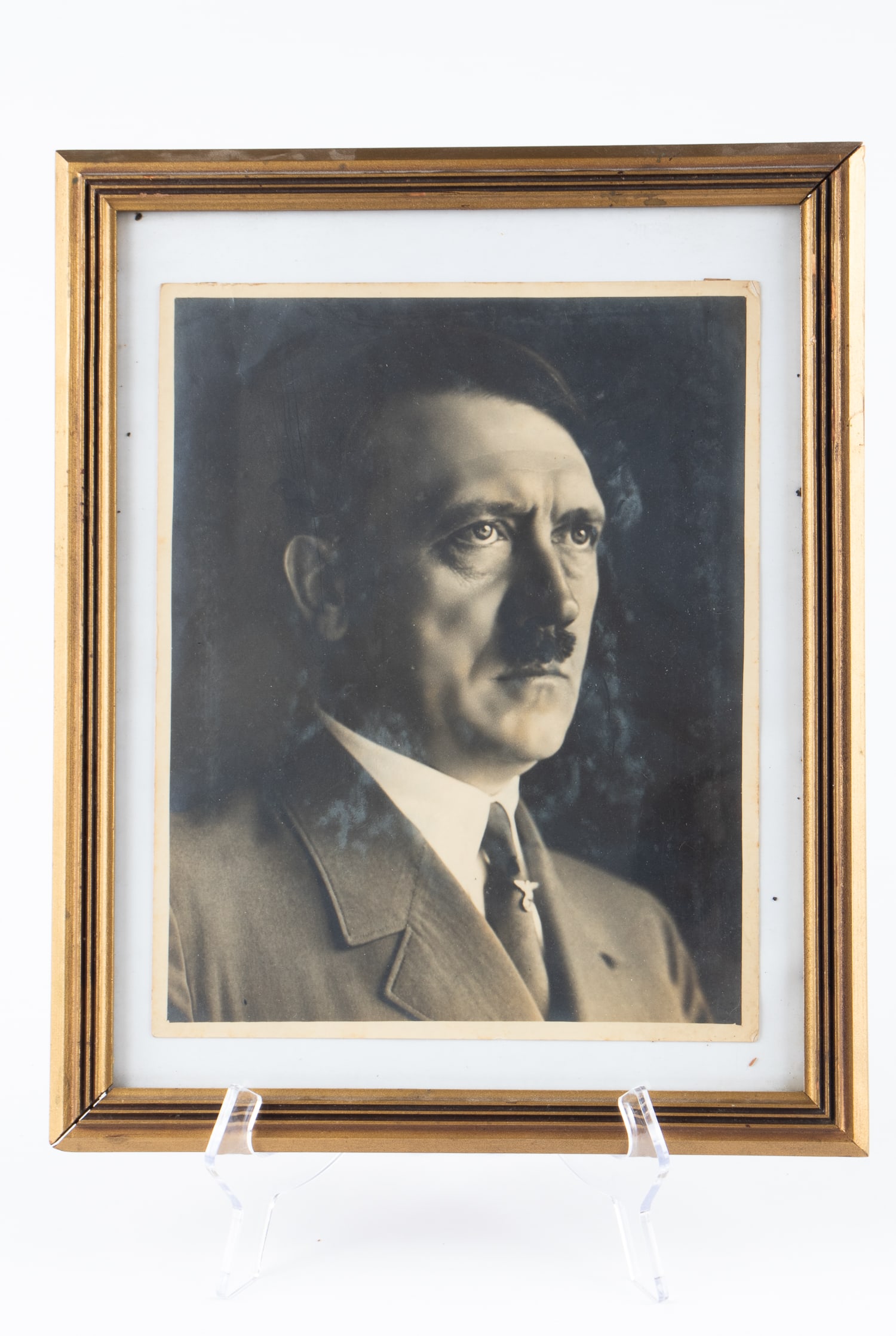 Framed Adolf Hitler Photograph Auction