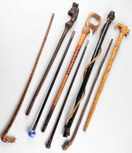 8 African Style Canes