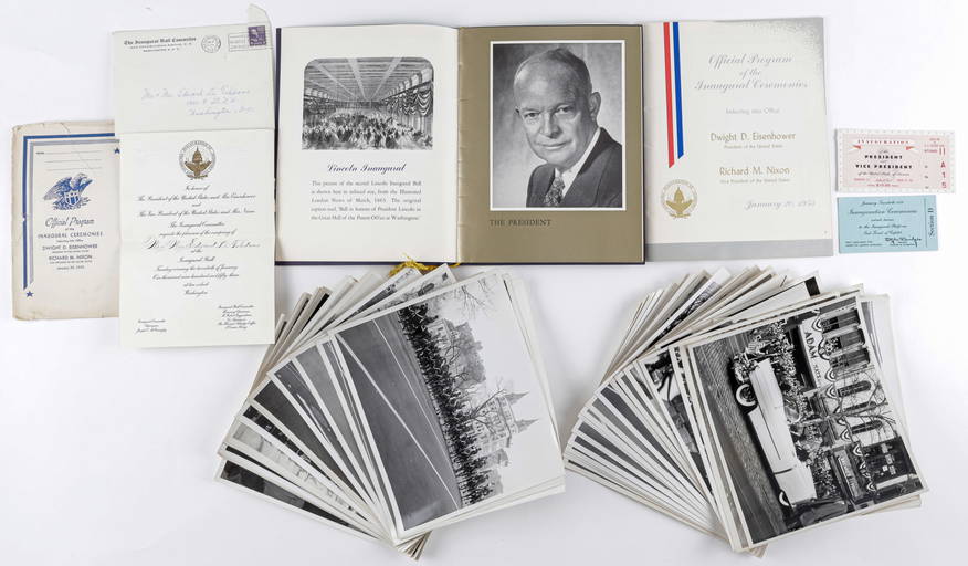 Dwight D. Eisenhower Presidential Inauguration 1953 Ephemera