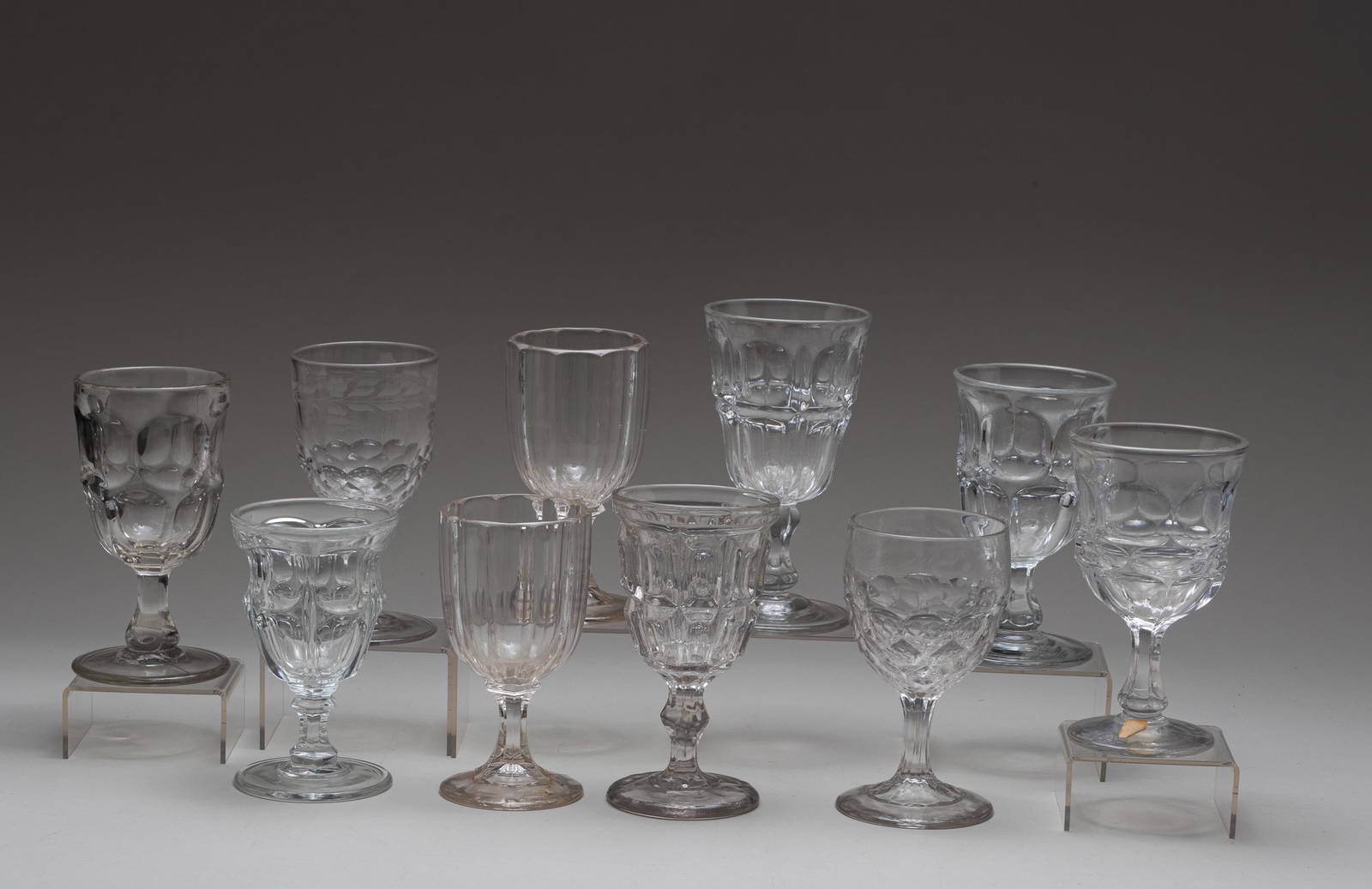 10 Eapg Goblets Auction