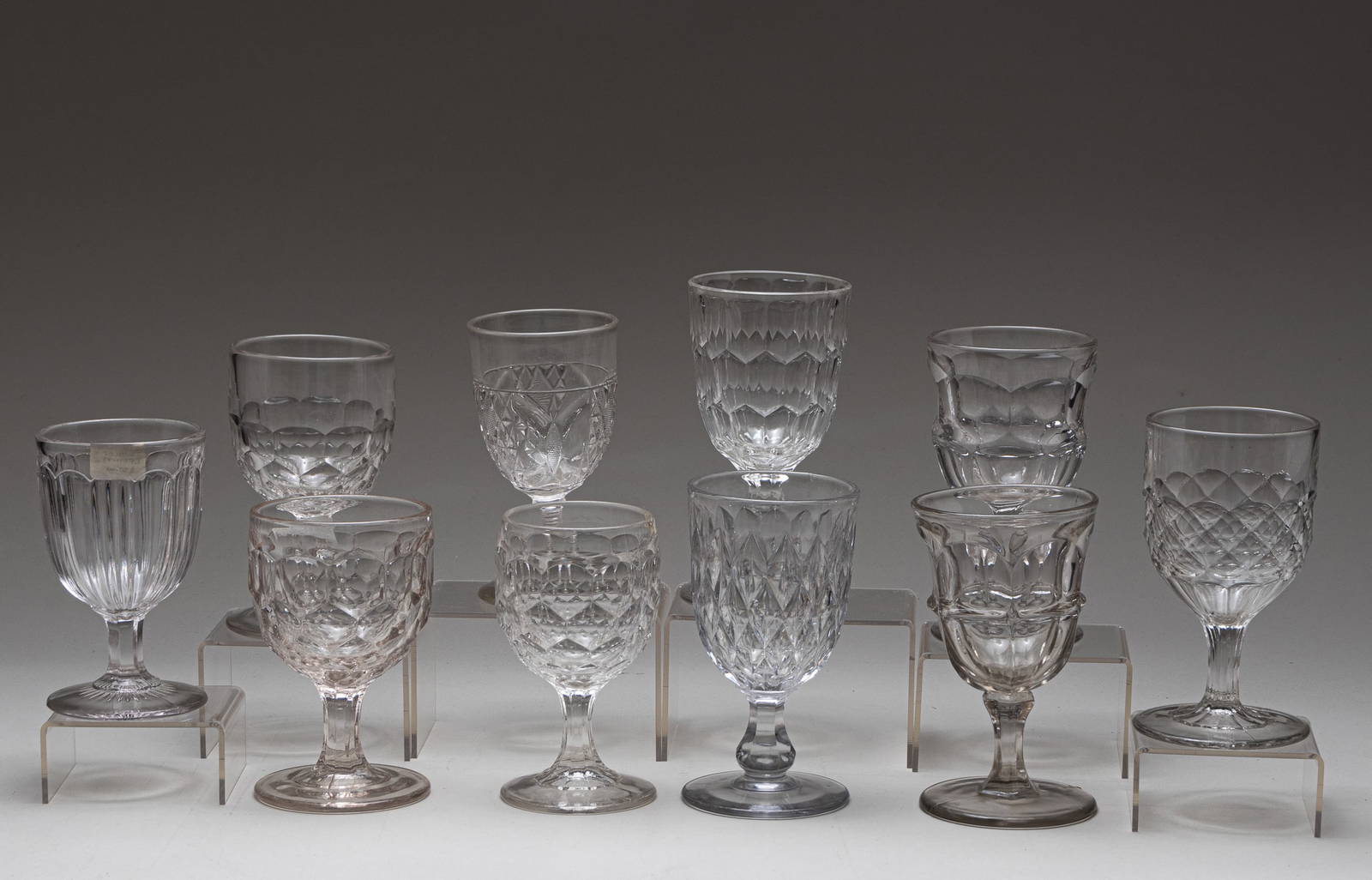 10 Eapg Goblets Auction