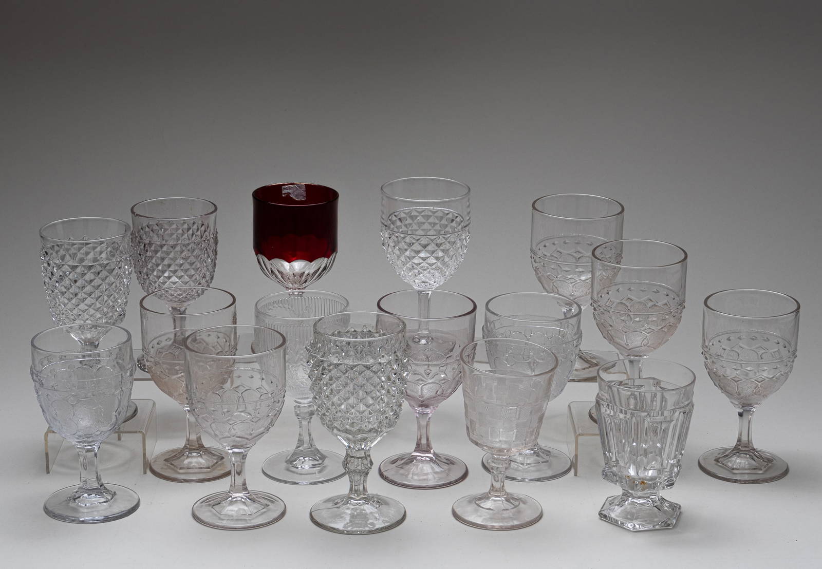 16 Eapg Goblets Auction