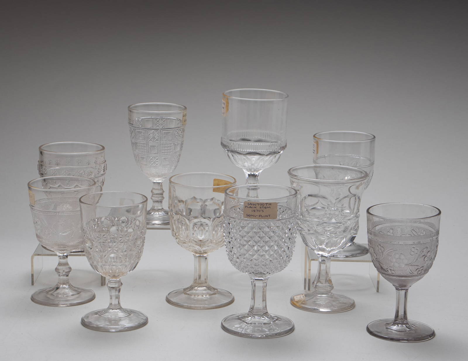 10 Eapg Goblets Auction