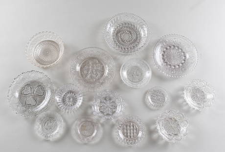 14 Eapg Plates And Bowls Auction