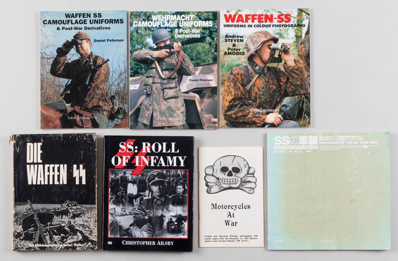 6 Waffen Ss Reference Books
