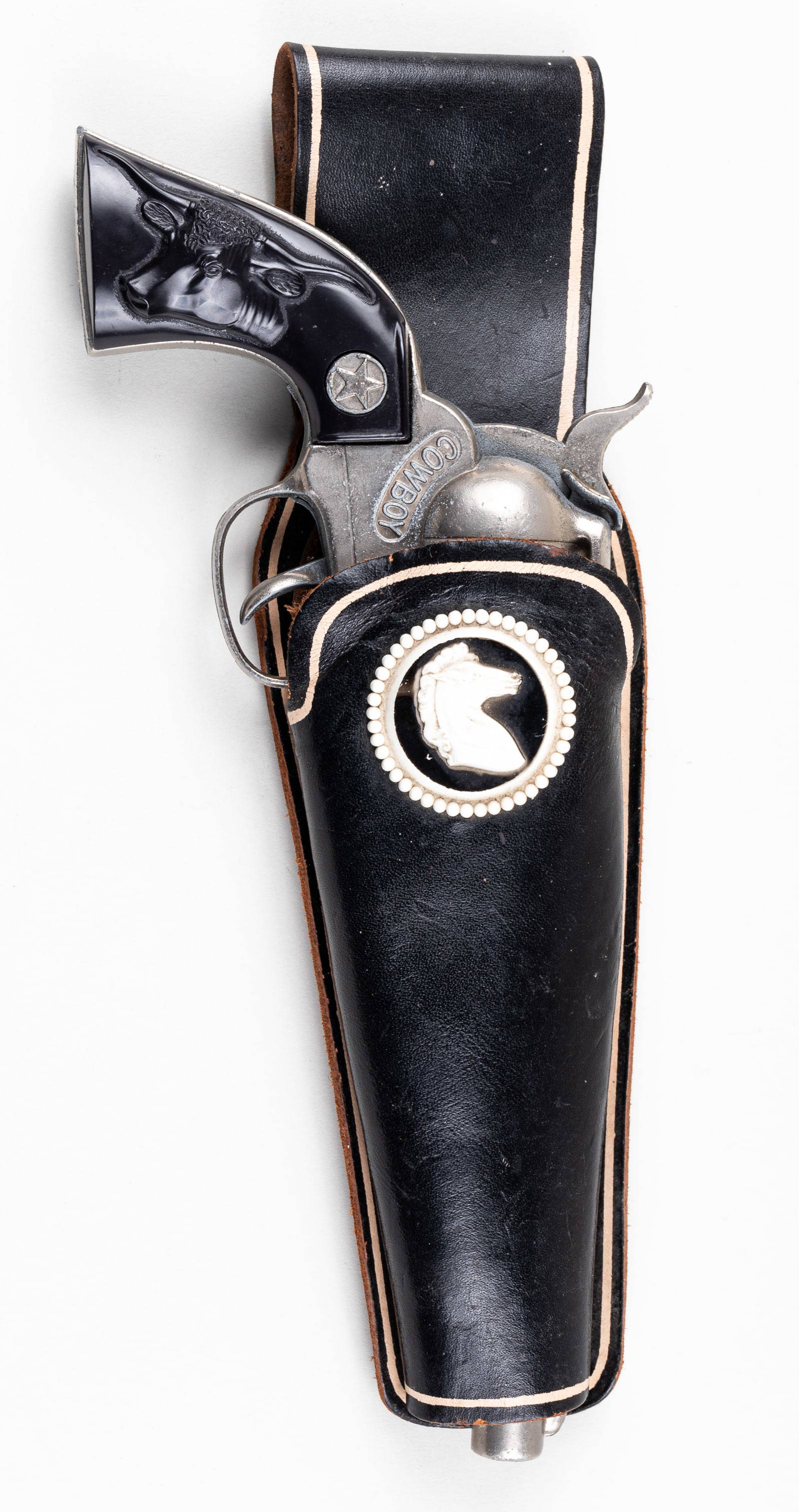 Hubley Revolver Cap Gun With Holster Auction