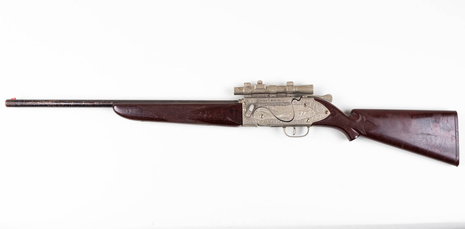 Hubley Sportsman Cap Gun Rifle With Scope Auction