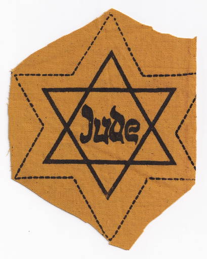 Jude Jewish Yellow Star Of David
