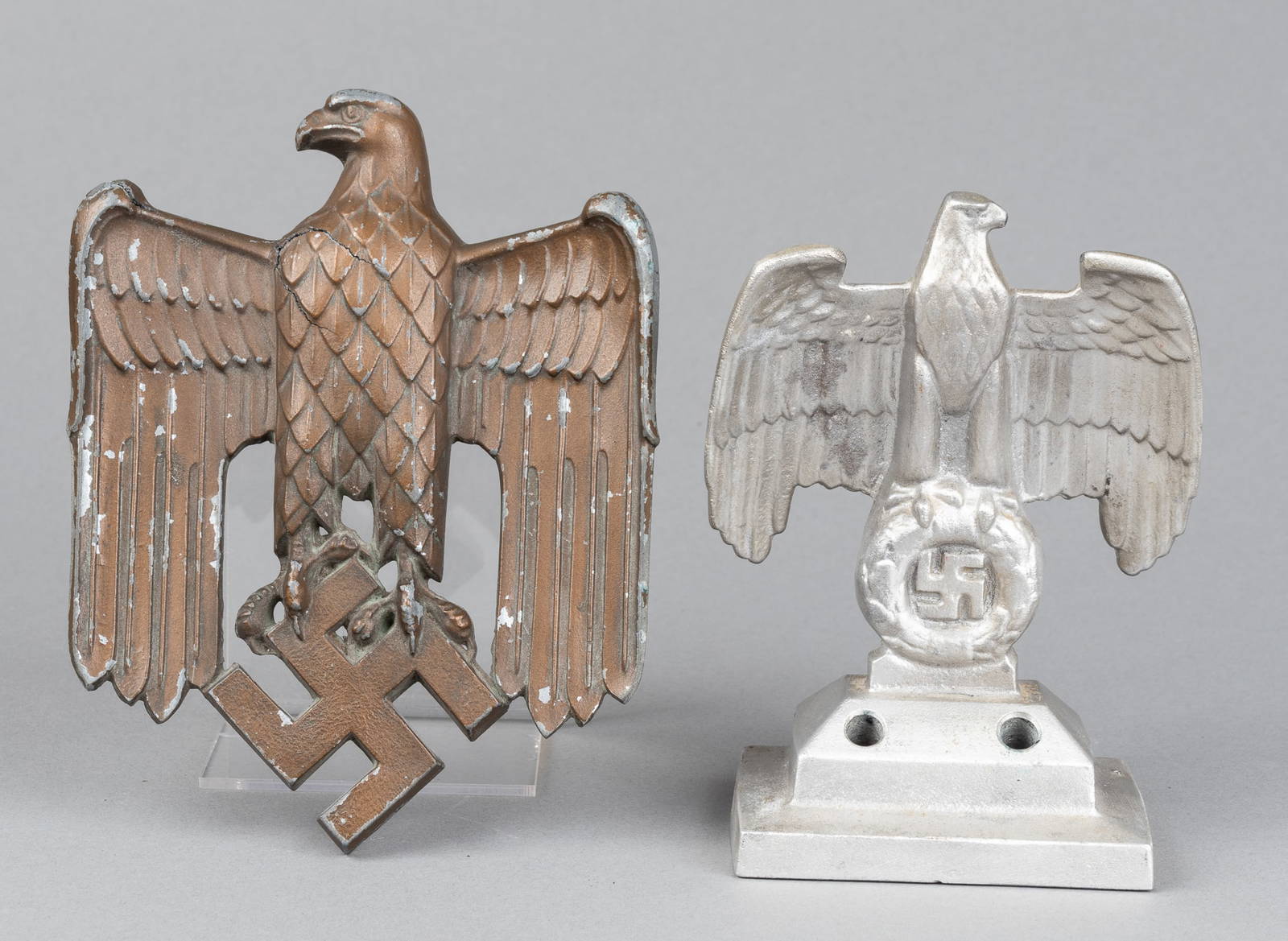 2 Wwii Nazi Eagle Displays Auction