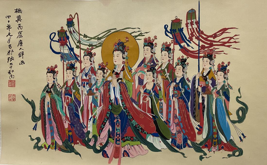 Chang Dai Chien, Buddhas