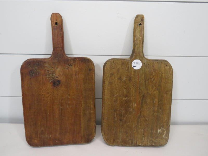 Pair Of Primitive Bread Boards