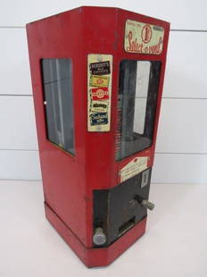 Select O Vend Penny Candy Gum Machine