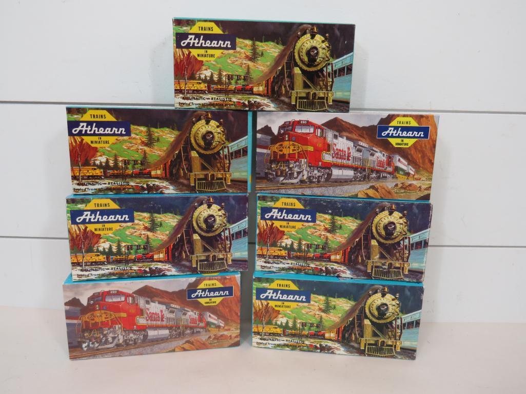 Athearn Ho Scale Model Train Freight Car Kits Built