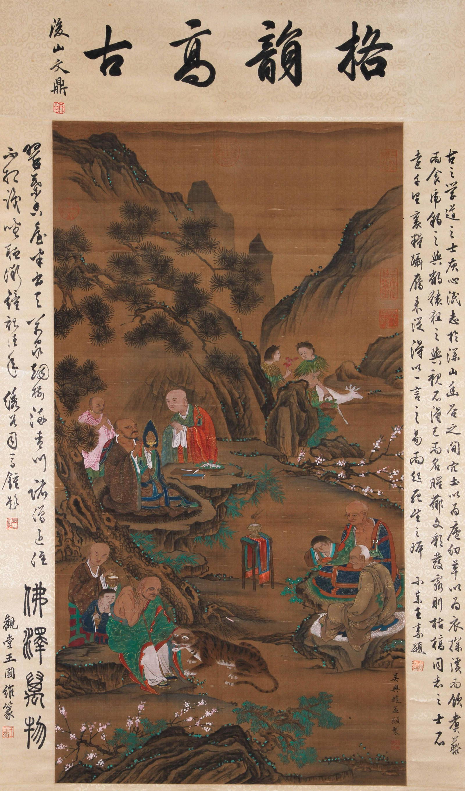 A Chinese Scroll Painting By Zhao Mengfu Auction