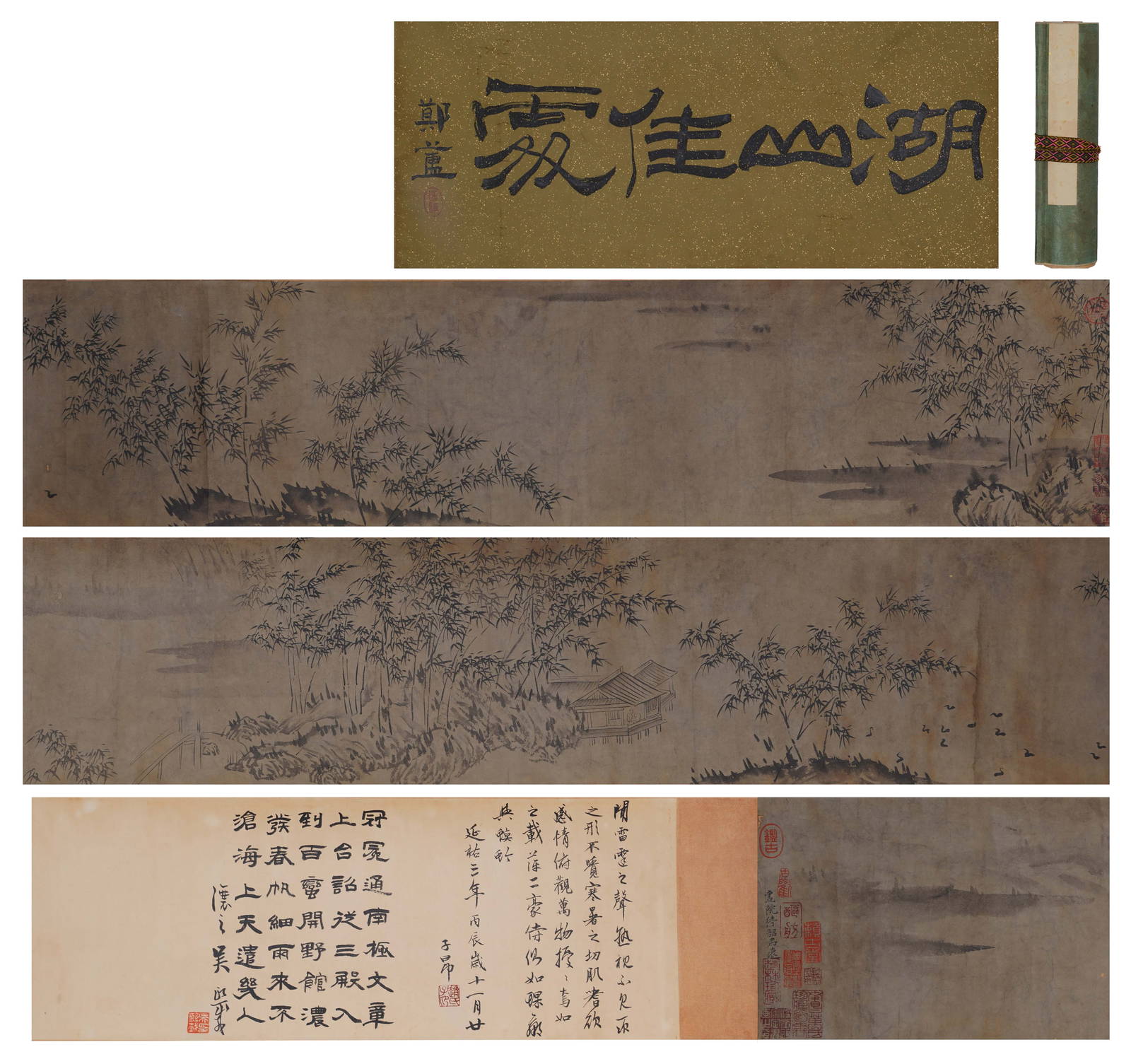 A Chinese Hand Scroll Painting By Ma Yuan Auction