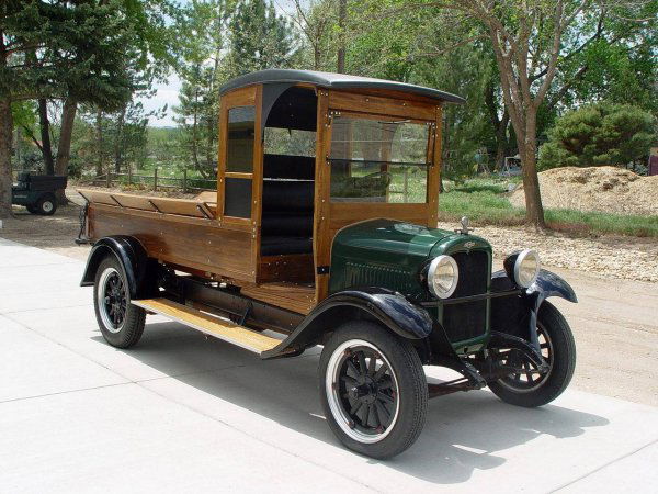 850: 1927 C CAB CHEVROLET 1 TON TRUCK VIN#T4617773