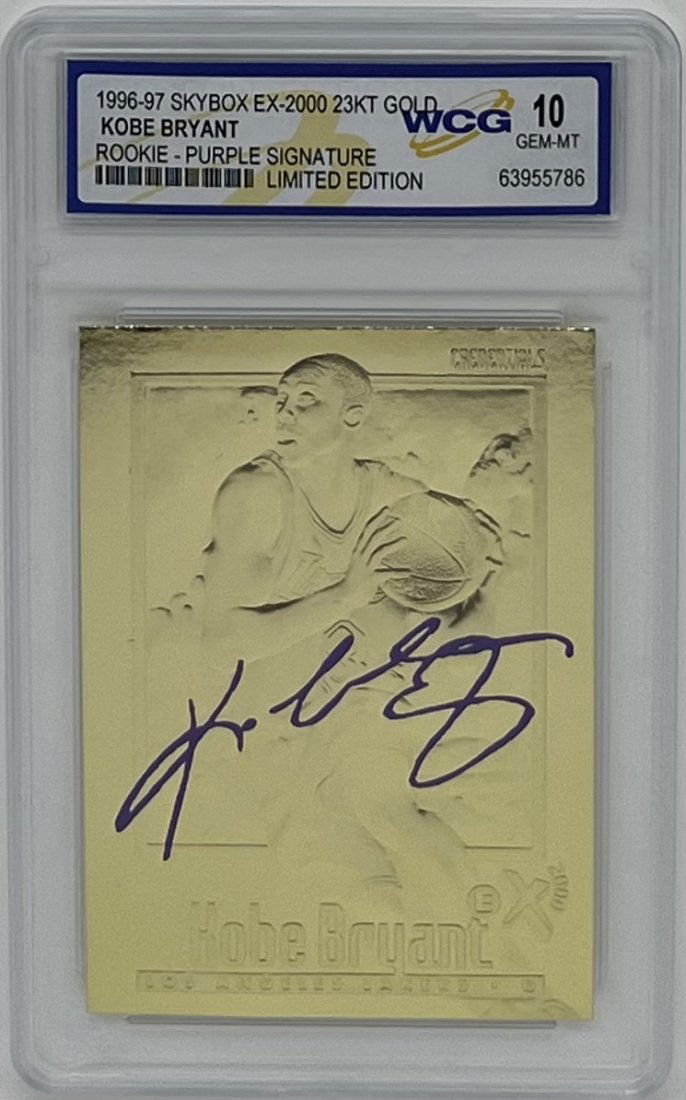 Kobe Bryant Limited Edition Basketball Card