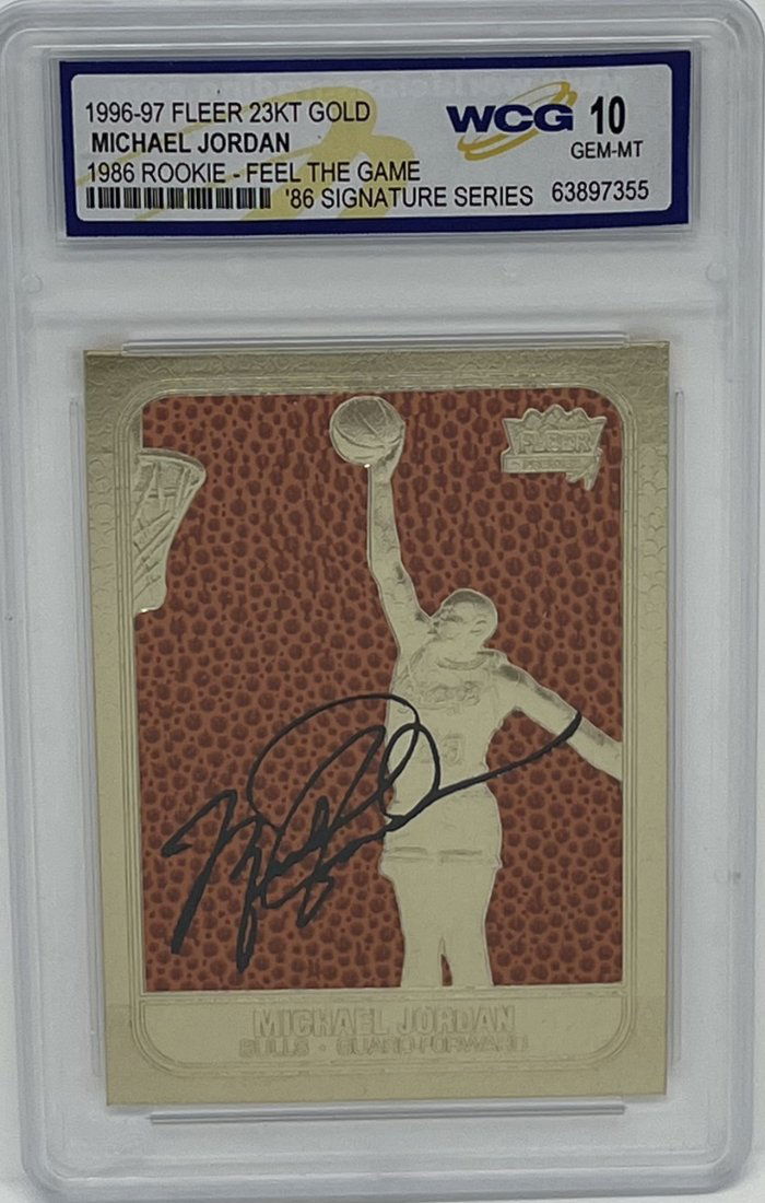 Michael Jordan Gold Signature Series