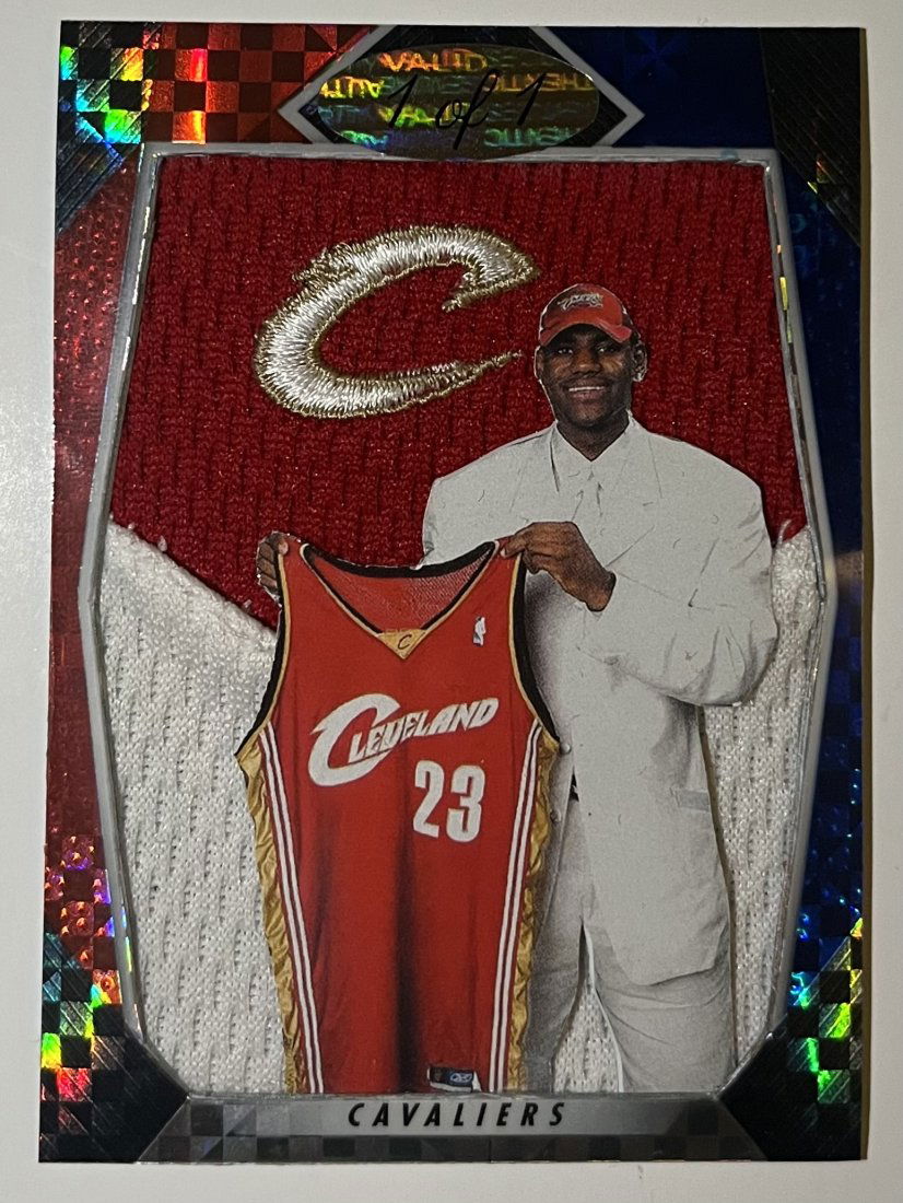 Lebron James Patch Card