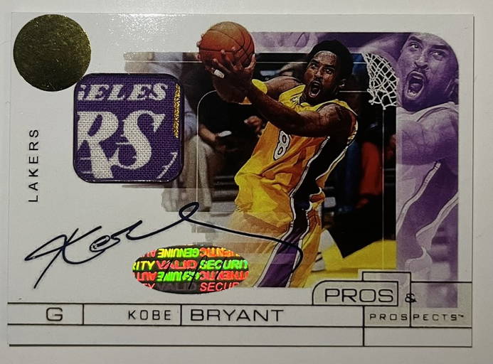 Kobe Bryant Patch Card (#0269) on Mar 27, 2022 | VANGOVE AUCTION in CA