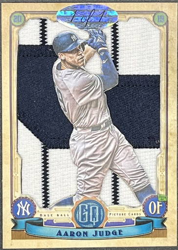 Aaron Judge Patch Baseball Card