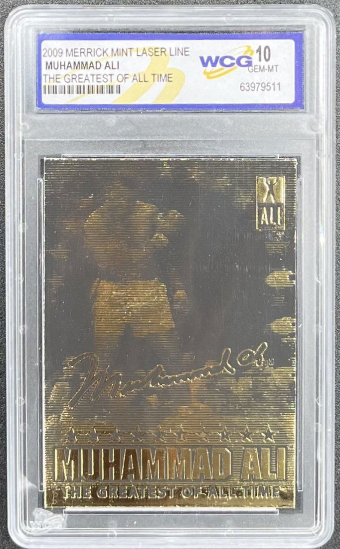 Muhammad Ali Card - Aug 21, 2022 | VANGOVE AUCTION in CA