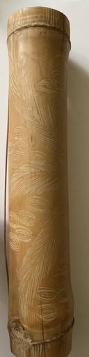 Vintage Toere Carved Drum