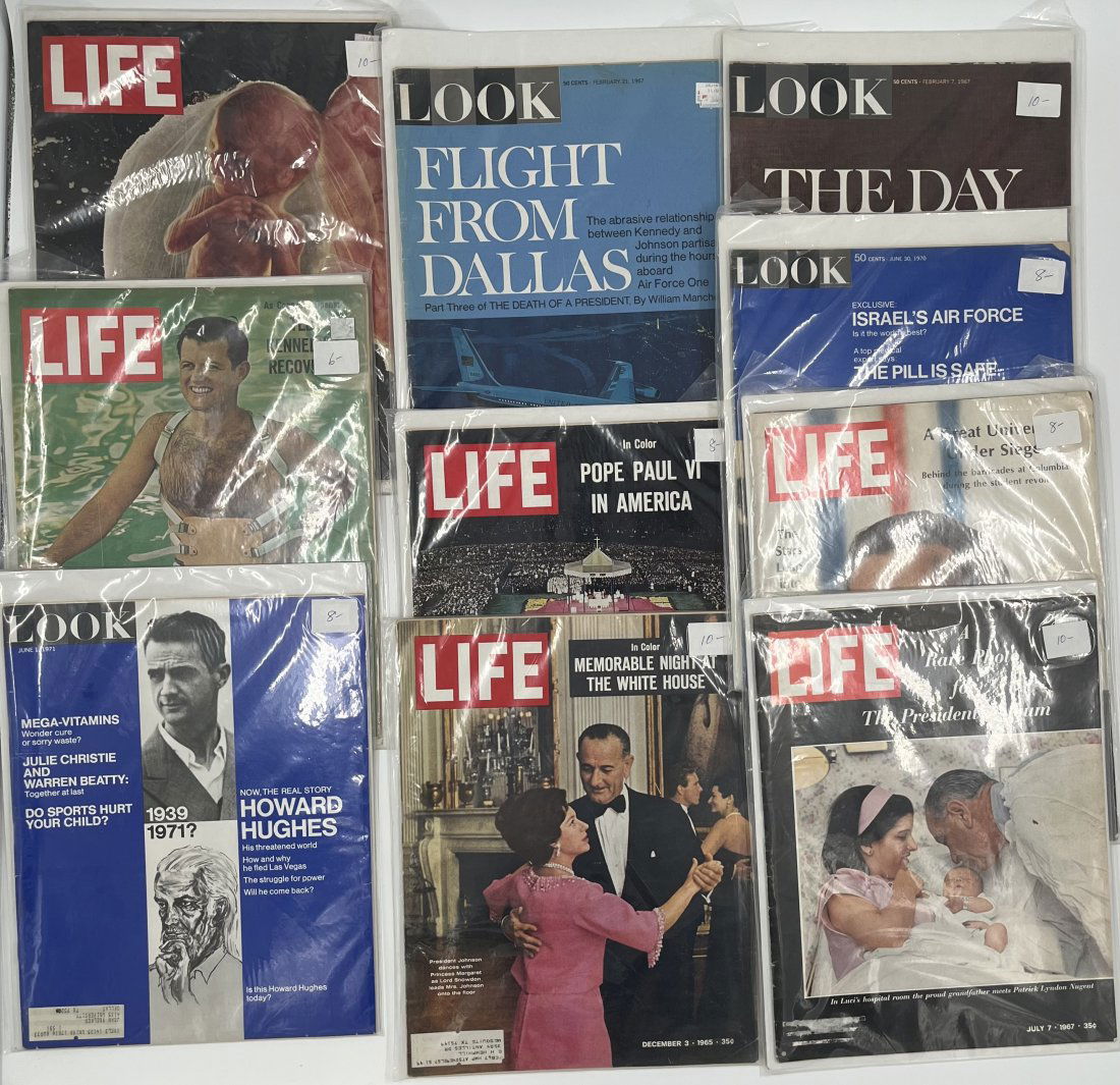 1960s Life Magazines And Look