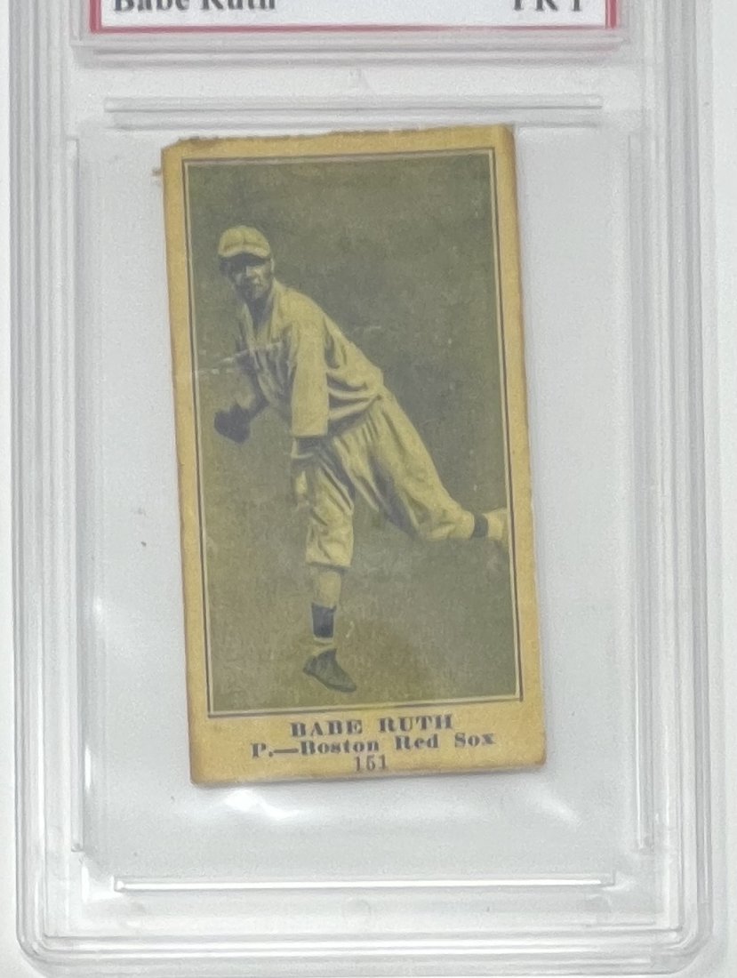 1916 Babe Ruth Baseball Card