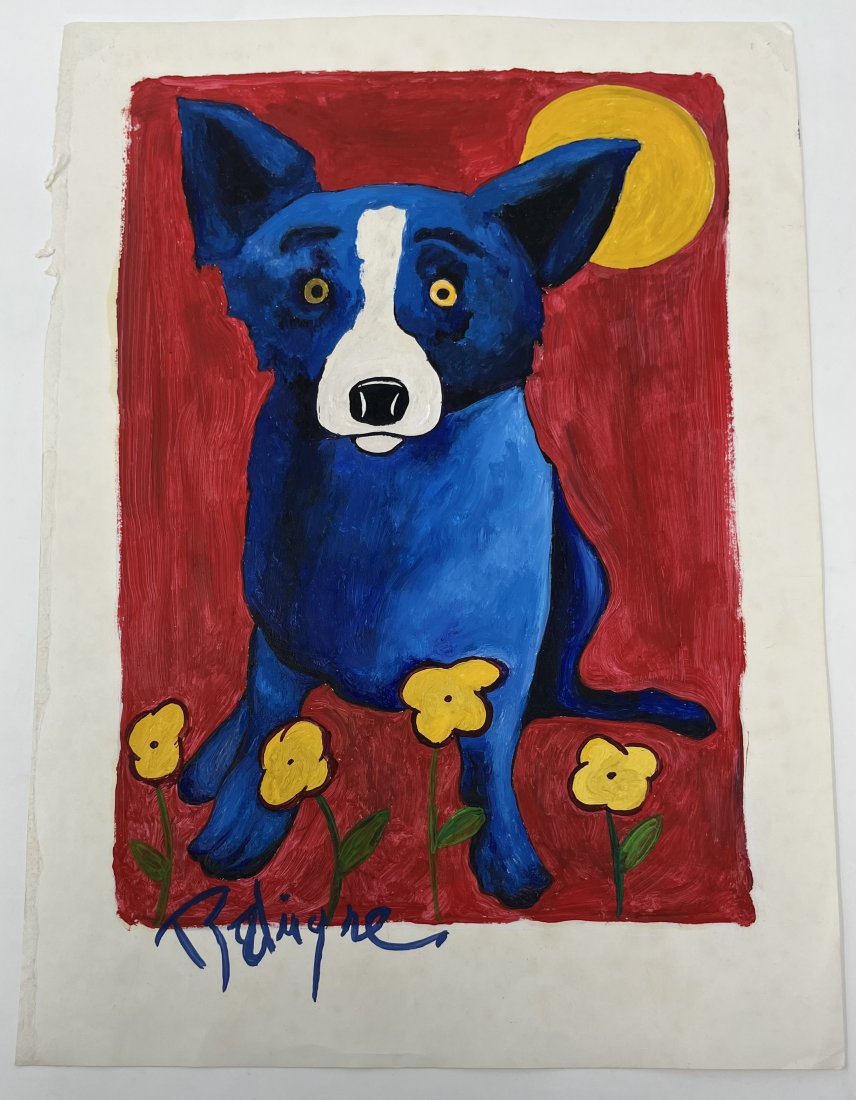 George Rodrigue Blue Dog
